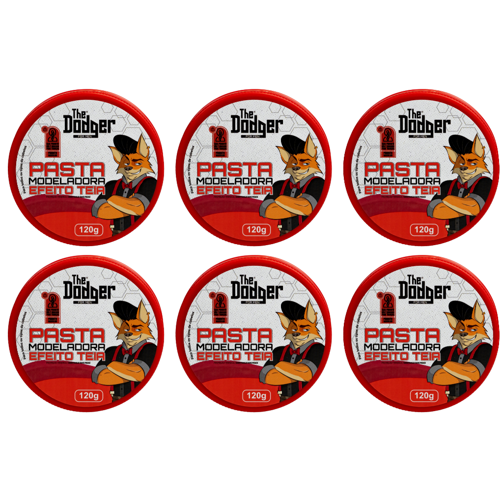 Pasta Modeladora Teia 120g The Dodger 6 Unidades | Shopee Brasil