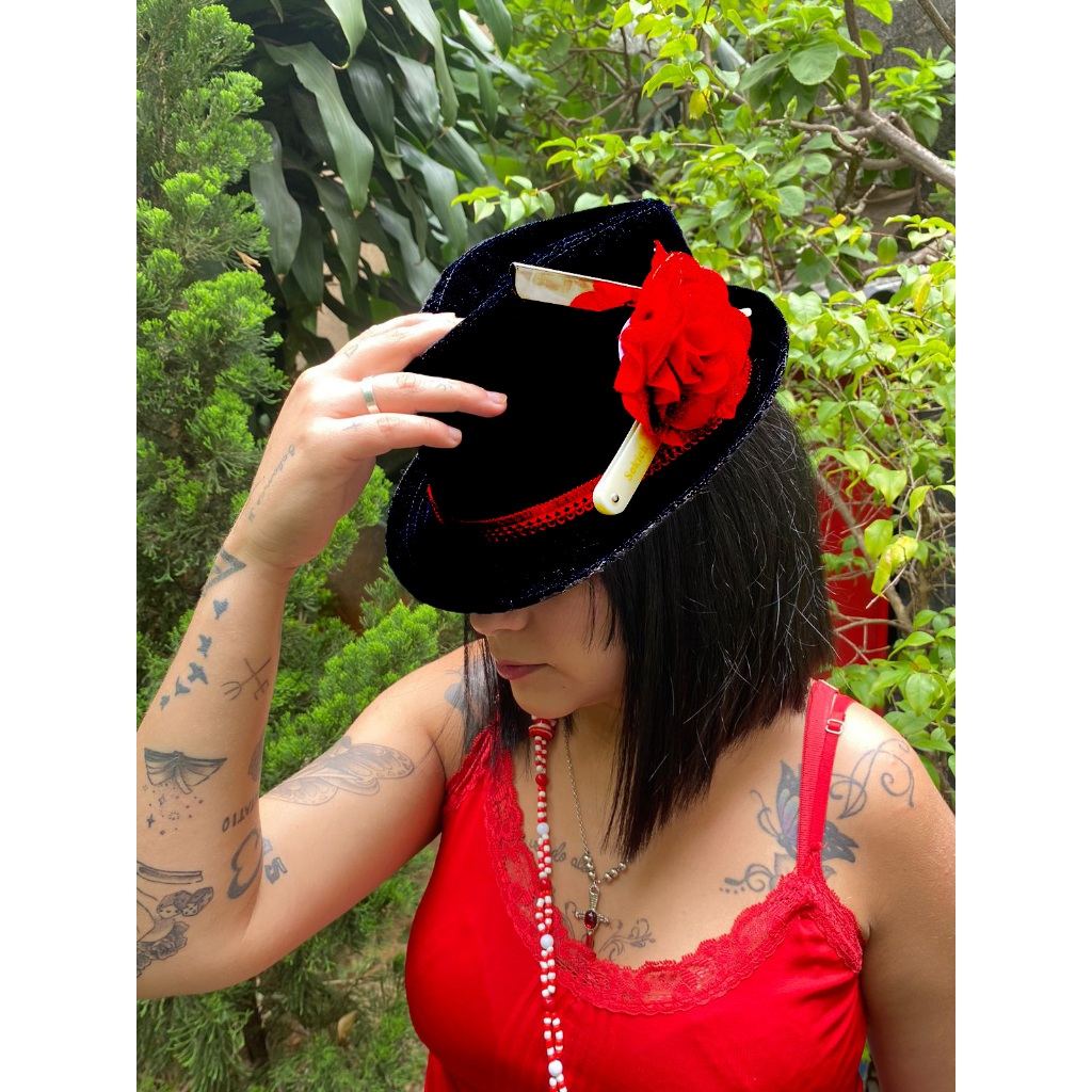 Chapeu Malandra Zé Pelintra Maria Navalha Umbanda Candomble | Shopee Brasil