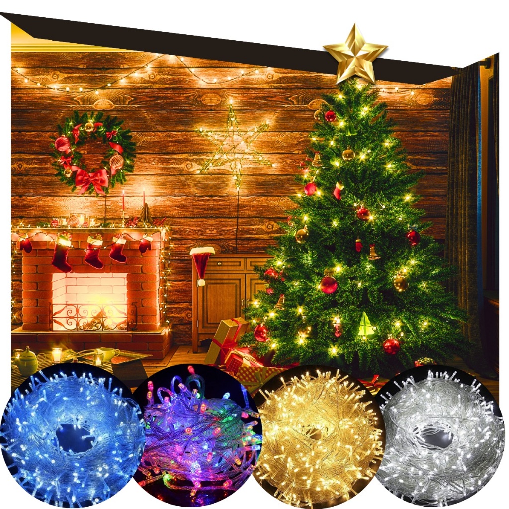 Pisca Pisca Led Natal 100Leds 9 Metros Todas Cores Premium - Envio ...