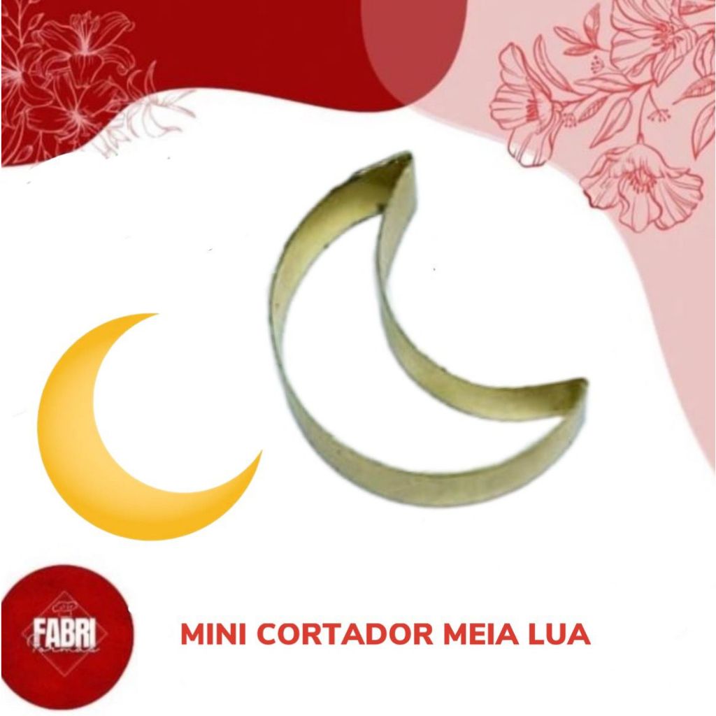 MINI CORTADOR MEIA LUA | Shopee Brasil