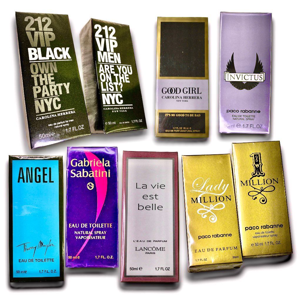 kit 5 Perfumes 50ml Atacado e Varejo Perfume Fragrancias | Shopee Brasil