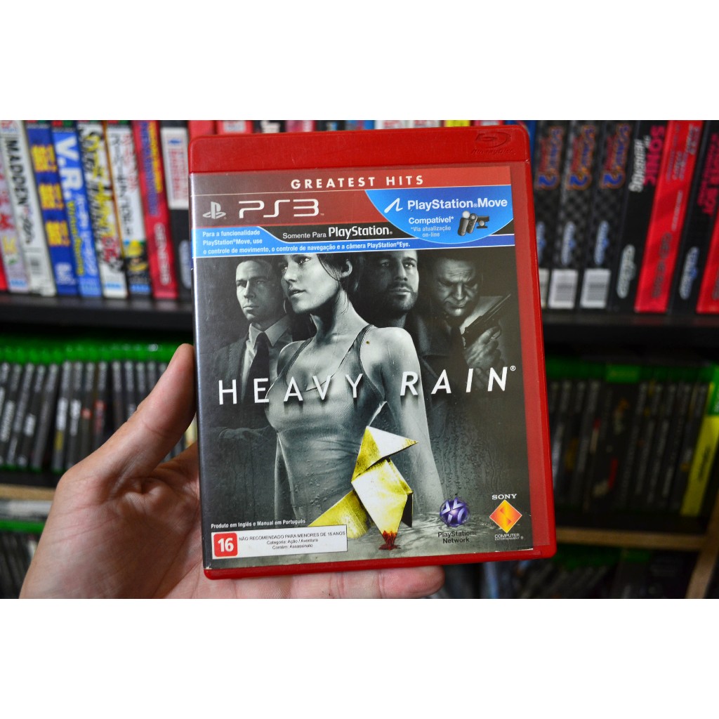 Heavy Rain Greatest Hits Playstation 3 Ps3 / Mídia Física | Shopee Brasil