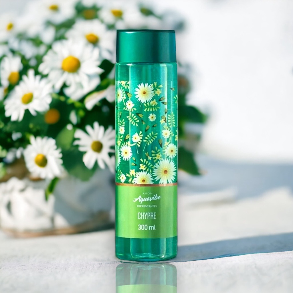 avon Chypre Body Splash Refrescante Aquavibe Colônia 300ml | Shopee Brasil