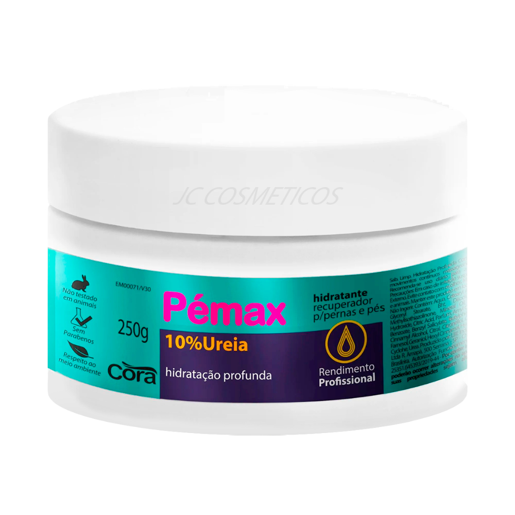 Creme Pémax 10% Ureia - Cora 250g | Shopee Brasil