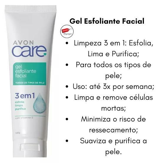 Esfoliante Facial 3 em 1 Avon Care Gel 100ml - Avon | Shopee Brasil