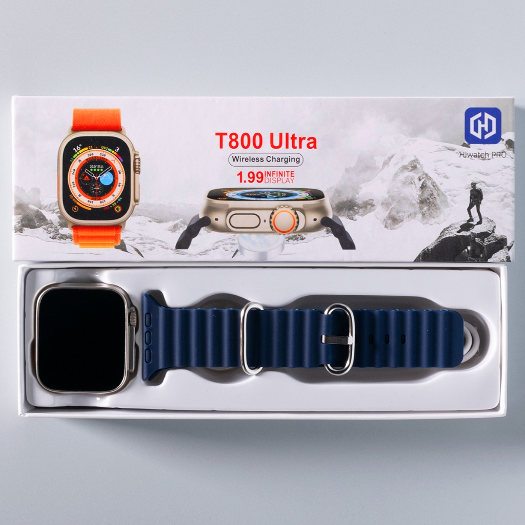 Smartwatch IWO 16 Ultra Watch T800 Ultra Série 8 Bluetooth Rastreador ...