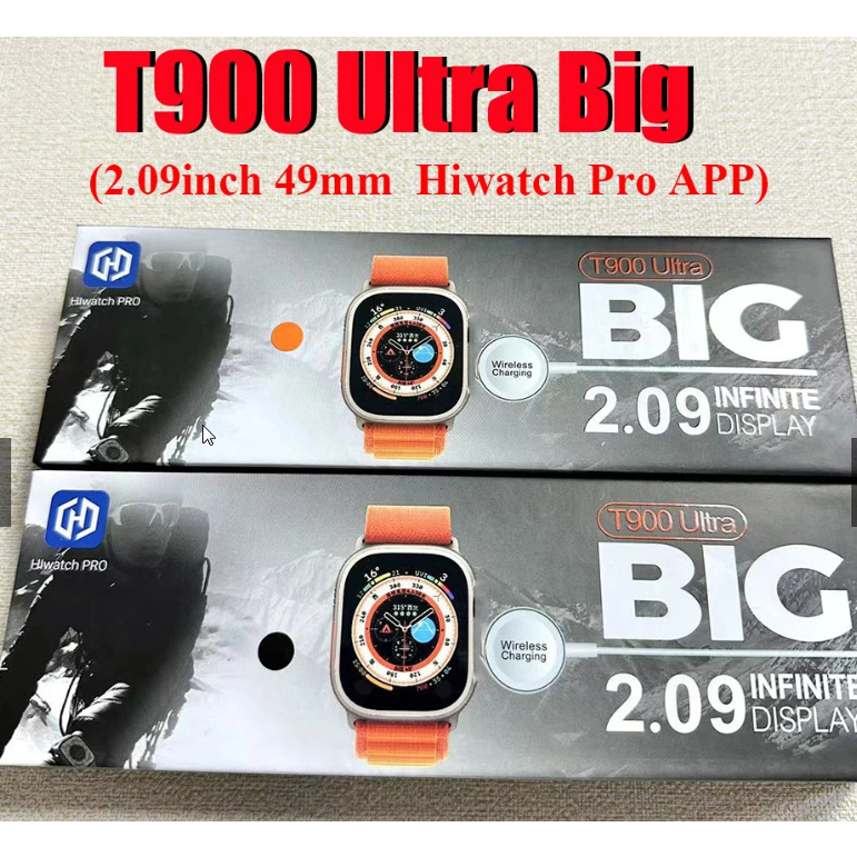 T900 Ultra t800 i9 t900 promax L Smartwatch IWO 13 Série 8 Macho Fêmea Tela Inteira À Prova D ...