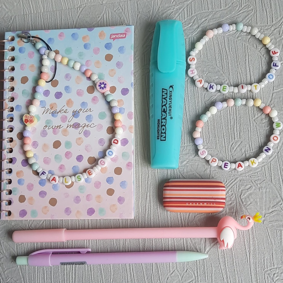Kit Taylor Swift 6 Friendship Bracelet Papelaria The Eras Tour | Shopee ...