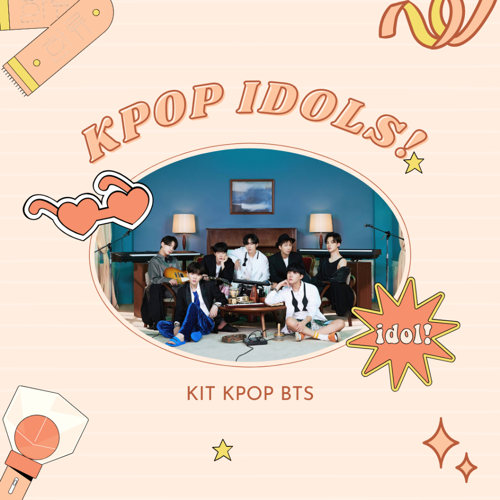 Kit Kpop BTS - Faz a Boa!