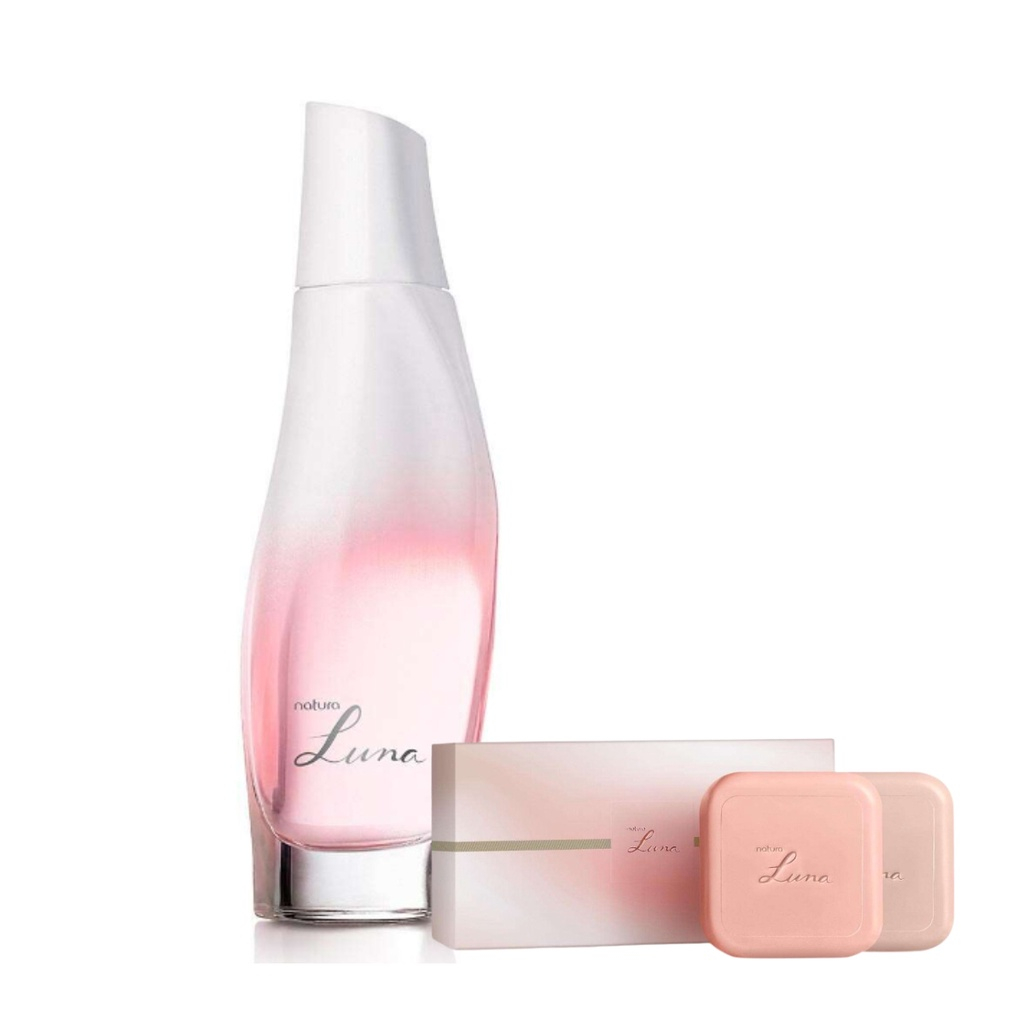 Kit Luna Tradicional 75ml + Sabonete em Barra 2x90g | Shopee Brasil