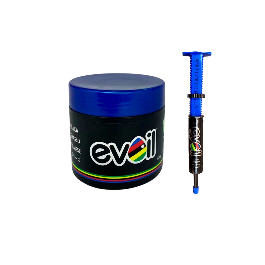 Graxa Evoil P1000 Premium 500g + Injetor Seringa Original de Graxa 34g ...