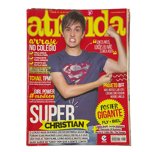 Revista Atrevida - Capa Christian Figueiredo - Edição 258 - Editora ...