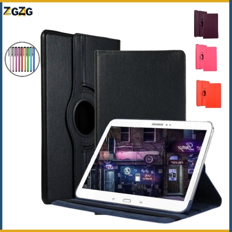 Capa Capinha Giratória Compativel com Tablet Samsung Tab 3 de 10.1 Polegadas P5210 + Caneta ...