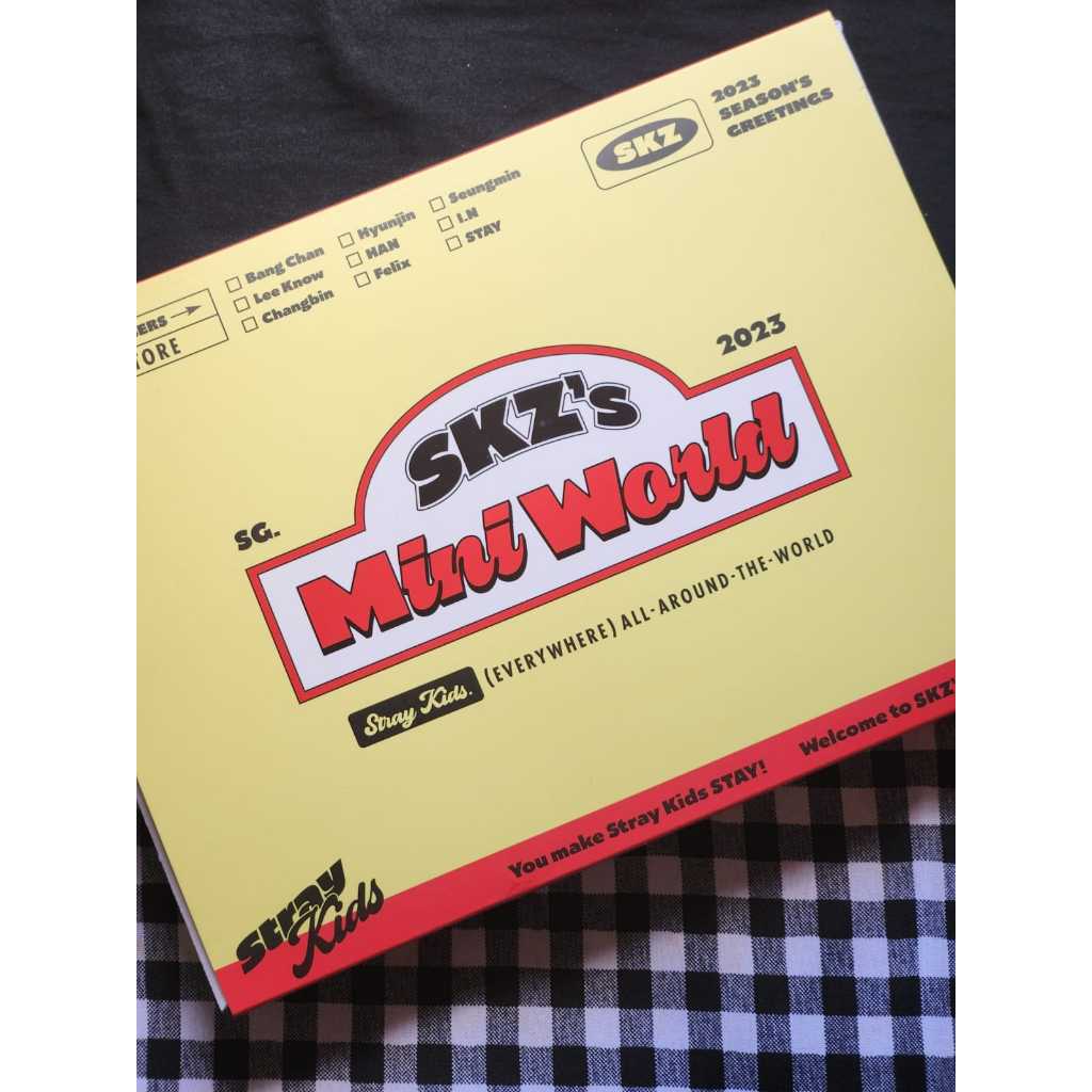 Stray Kids 2023 Seasons Greetings SKZ Mini World | Shopee Brasil