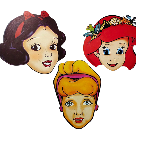 8 MASCARA INFANTIL PRINCESAS DISNEY/FESTAS/LEMBRANCINHAS | Shopee Brasil