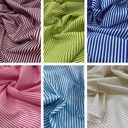 Tecido Tricoline Listrado Estampada Listra Algodão 1 metro ( 1,00x1,50 ...