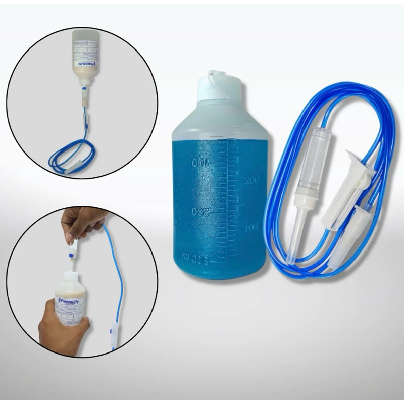 Kit Nutrição E Alimentação Enteral 300ml 25 Frs + 25 Equipos ENVIO ...