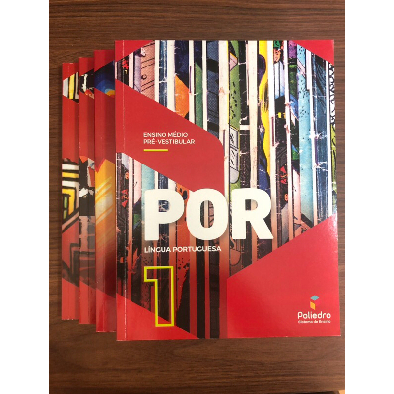 Livros Didáticos Poliedro 2022 - PORTUGUÊS Completo | Shopee Brasil