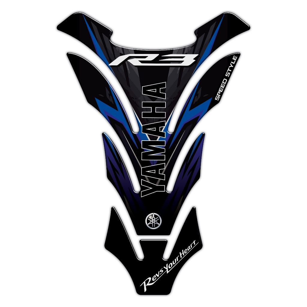 Adesivo Protetor Tanque Tank Pad Resinado Moto Yamaha R3 T4 | Shopee Brasil