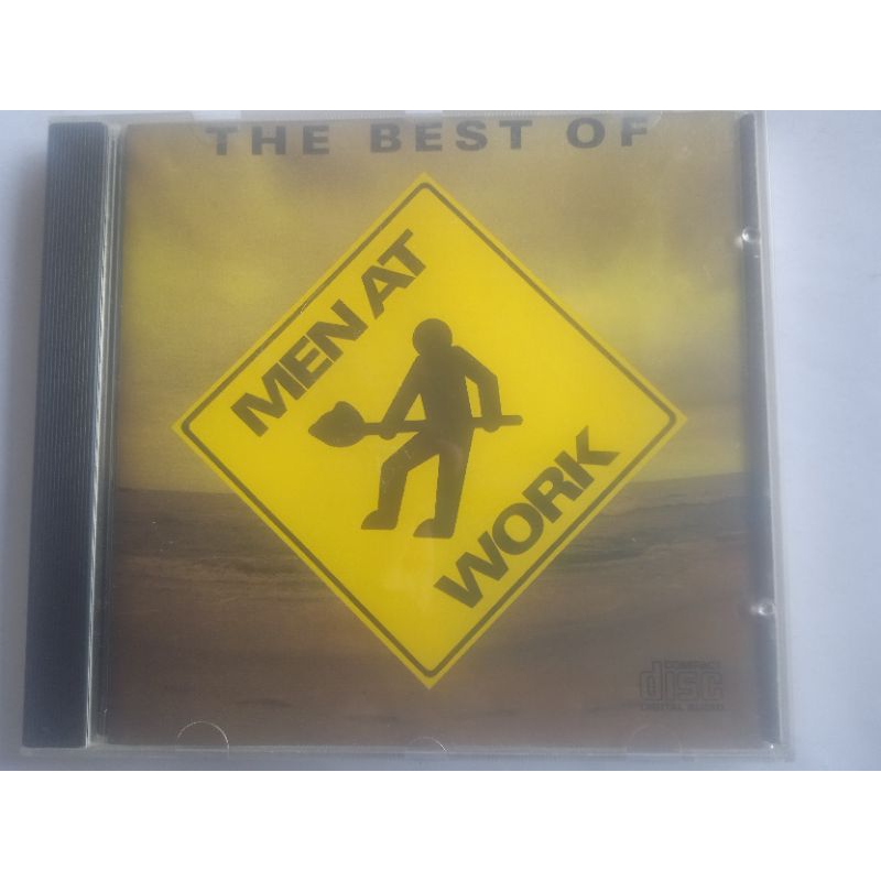 Cd Men At Work - The Best Of Men At Work | Shopee Brasil