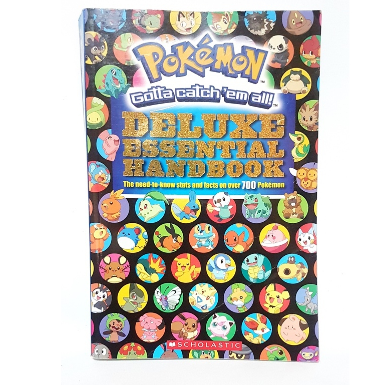 CATÁLOGO DELUXE ESSENTIAL HANDBOOK EM INGLÊS POKEMON 432 PÁGINAS LINDO ...