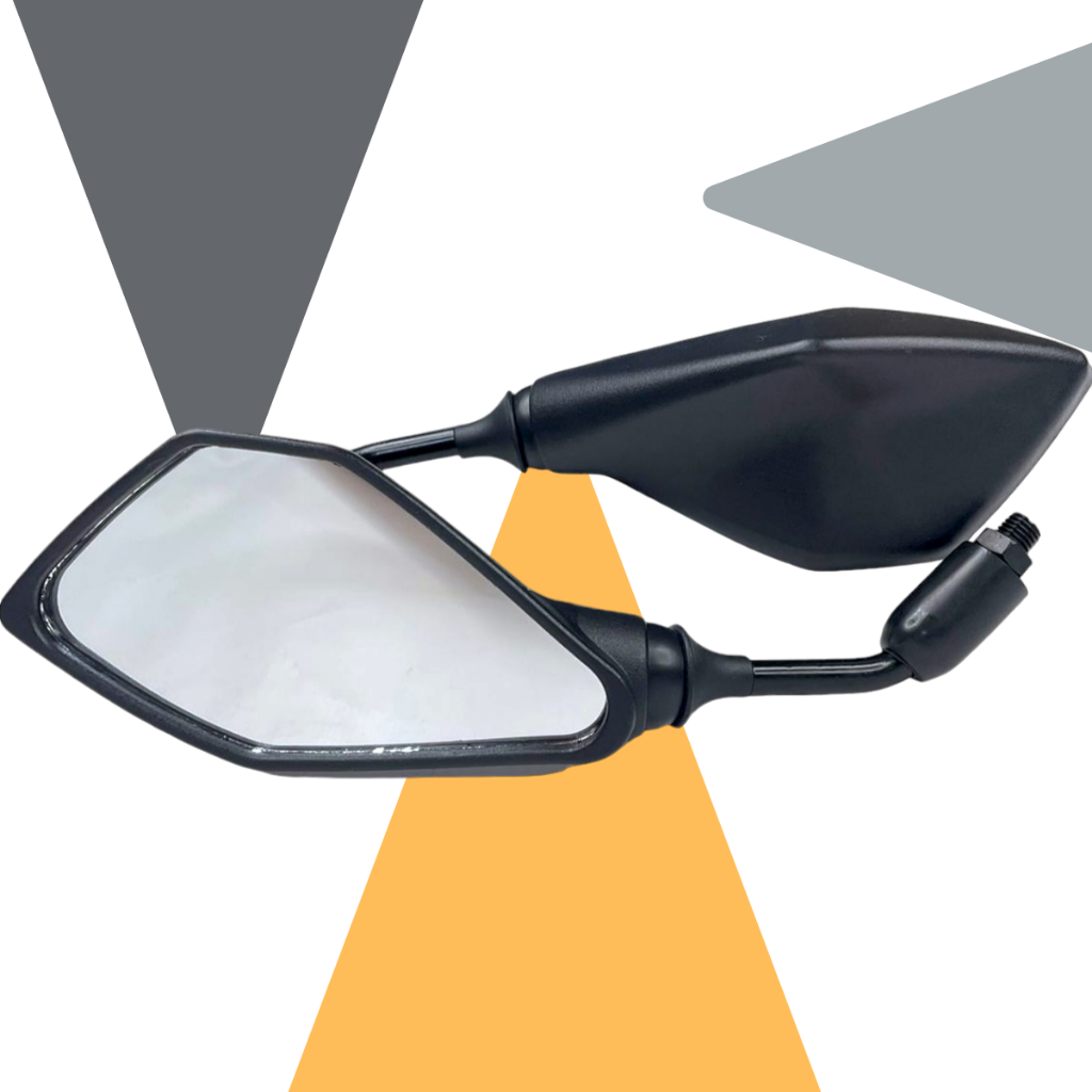 Espelhos Retrovisores Esportivos Fixos para Mini Modelo kawasaki Z400 ...