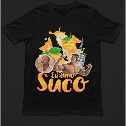 Camiseta Meme "Eu amo suco" | Shopee Brasil