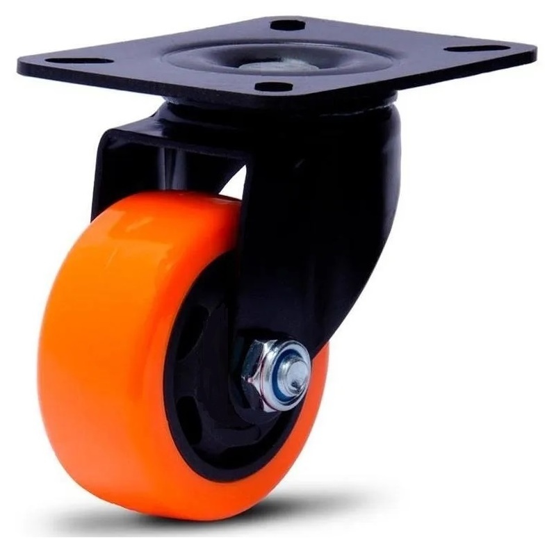 Kit 4 Rodinhas Rodízios Reforçada S/Trava 400kg Suportado | Shopee Brasil
