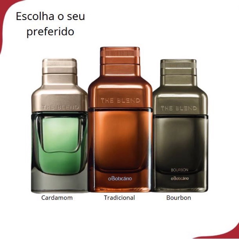 Perfume Masculino 100ML The Blend Tradicional, The Blend Cardamom, The ...