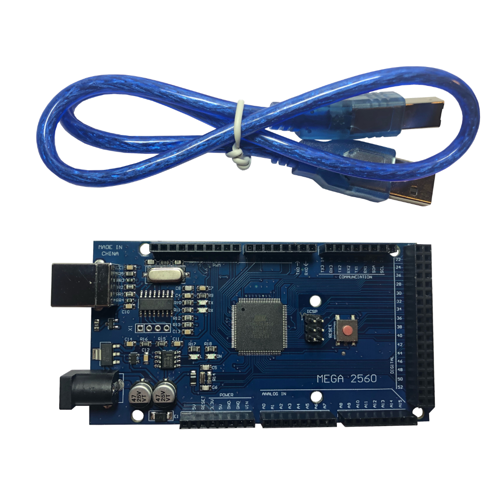 Placa Compatível Arduino Mega 2560 R3 Mega2560 CH340 com ou sem cabo ...