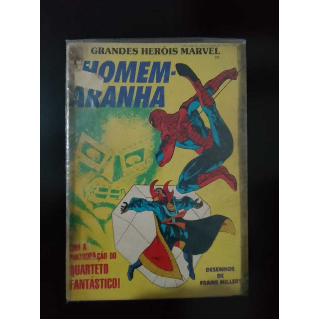 Grandes Heróis Marvel nº 18: Homem-Aranha - Frank Miller (FORMATINHO) | Shopee Brasil
