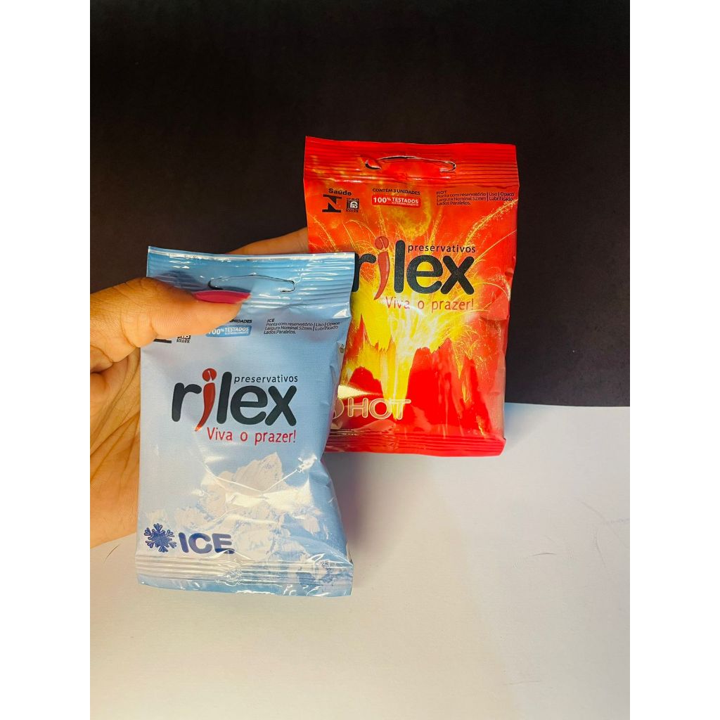 Preservativo Rilex 3 unidades | Sabores variados | Camisinhas ...