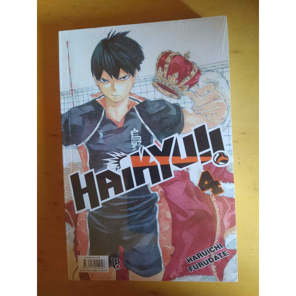MANGÁ HAIKYUU VOL 4 | Shopee Brasil