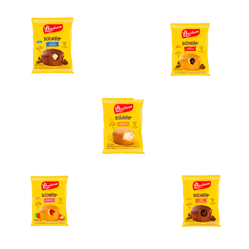 Bolinho Bauducco Caixa C/ 32un 40g (escolha Seu Sabor) | Shopee Brasil
