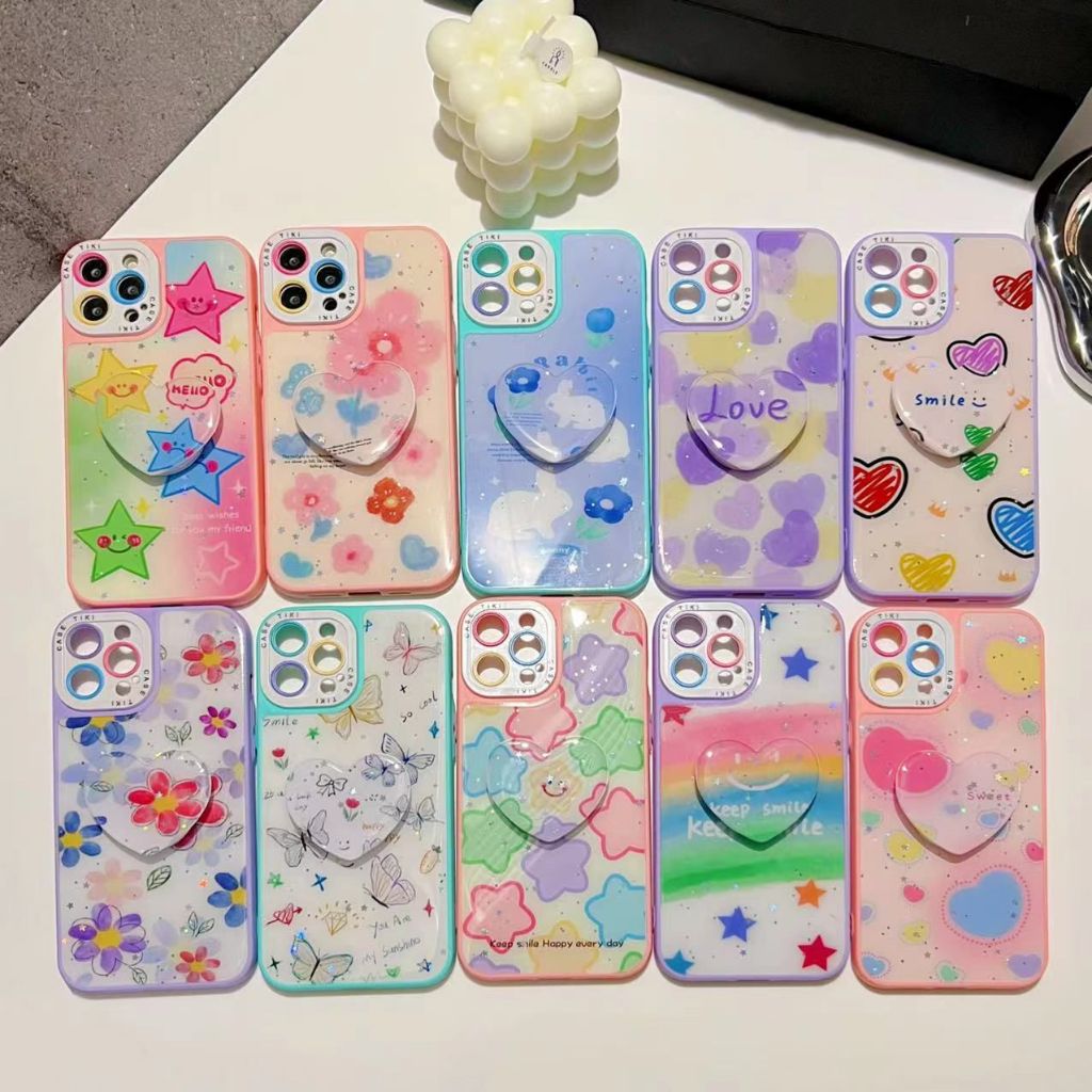 Capa Capinha Brilho Motorola Moto G13/G23/E13/G53 acompanha Pop Socket ...