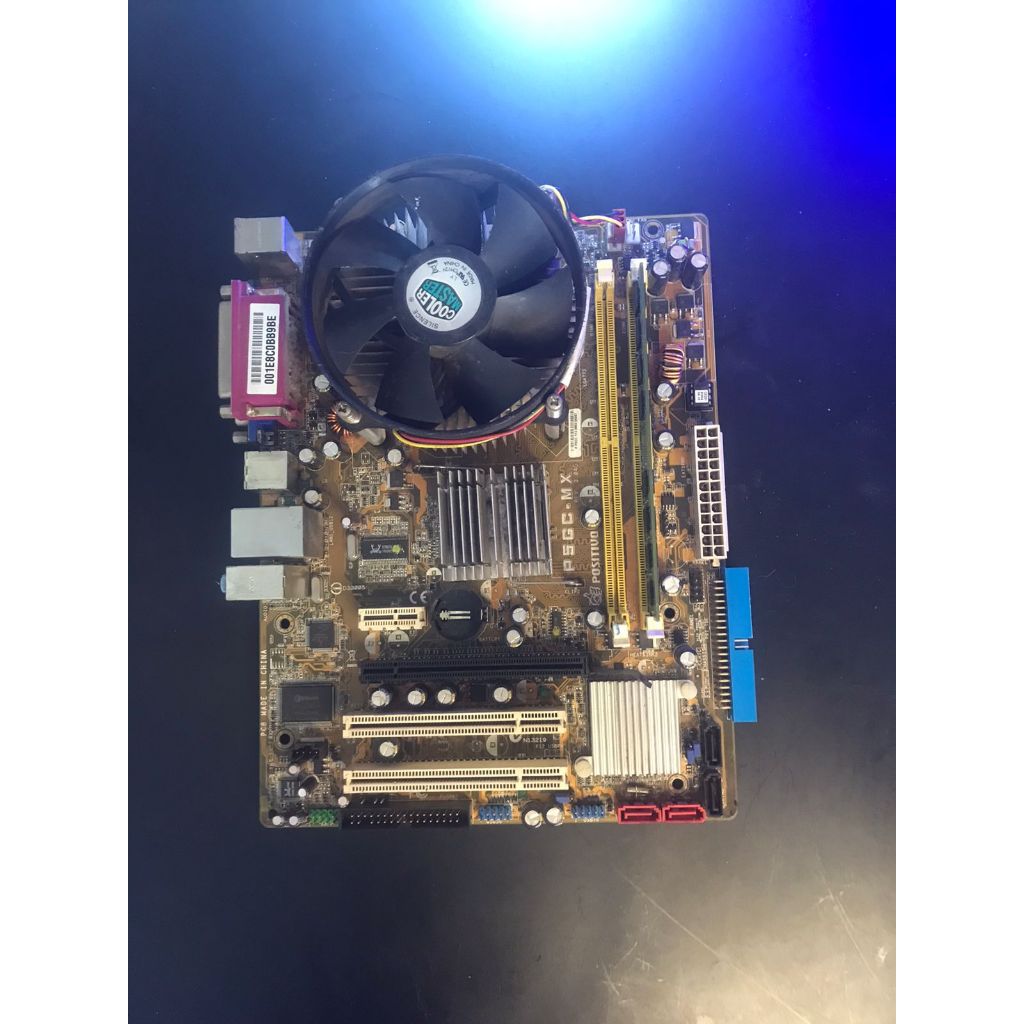 kit placa mae ASUS P5GC-MX (LGA 775 - DDR2) CHIPSET INTEL 945GC | Shopee Brasil