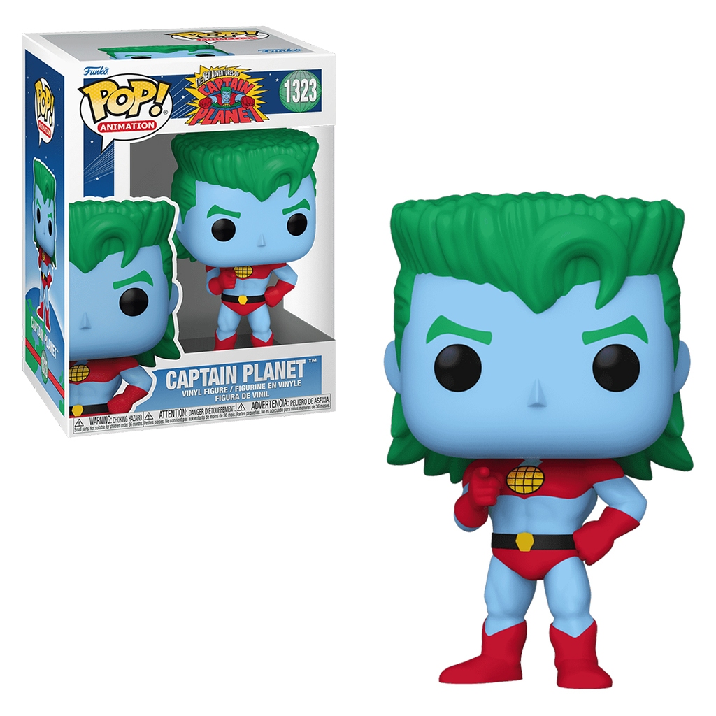 FUNKO POP ANIMATION THE NEW ADVENETURES OF CAPTAIN PLANET - CAPITÃO ...