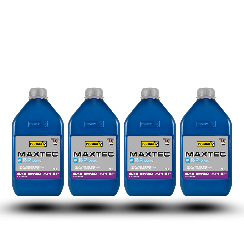 KIT 4 Lubrificantes Bardahl 5W20 Oleo de Motor Gas/Flex Maxtec Fuel ...