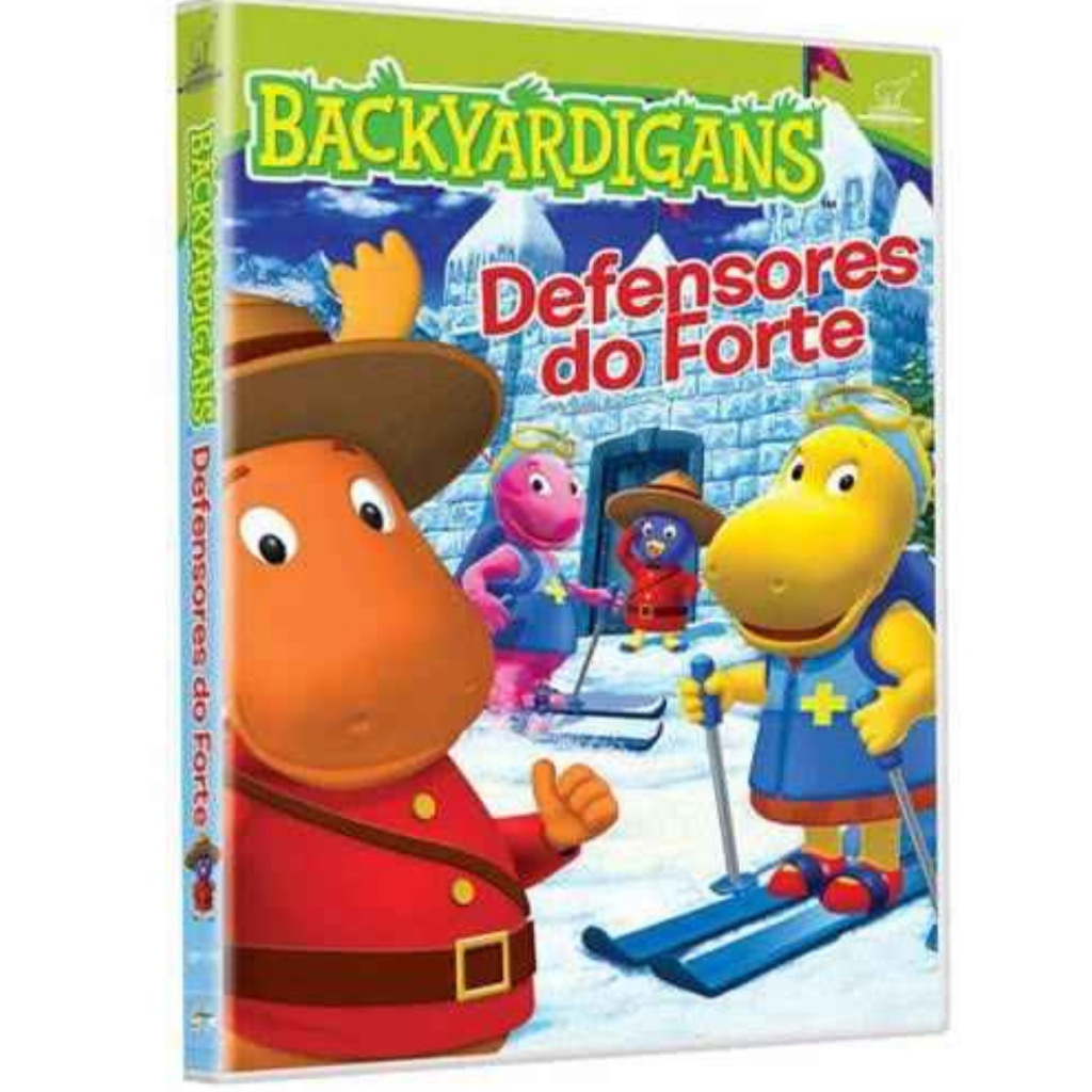 DVD Backyardigans - Os Defensores do Forte - Original Seminovo ...