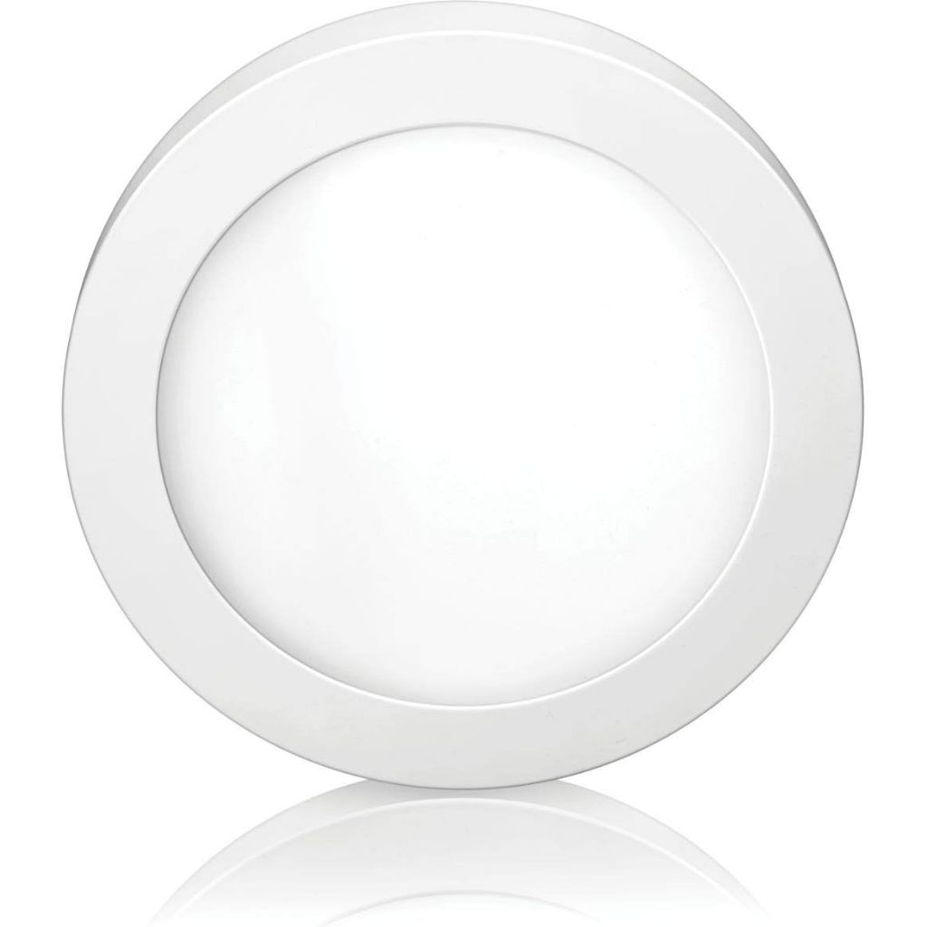 Painel de LED Plafon 18w Sobrepor Redondo Branco Frio 6500k Blumenau, Avant ou Elgin | Shopee Brasil