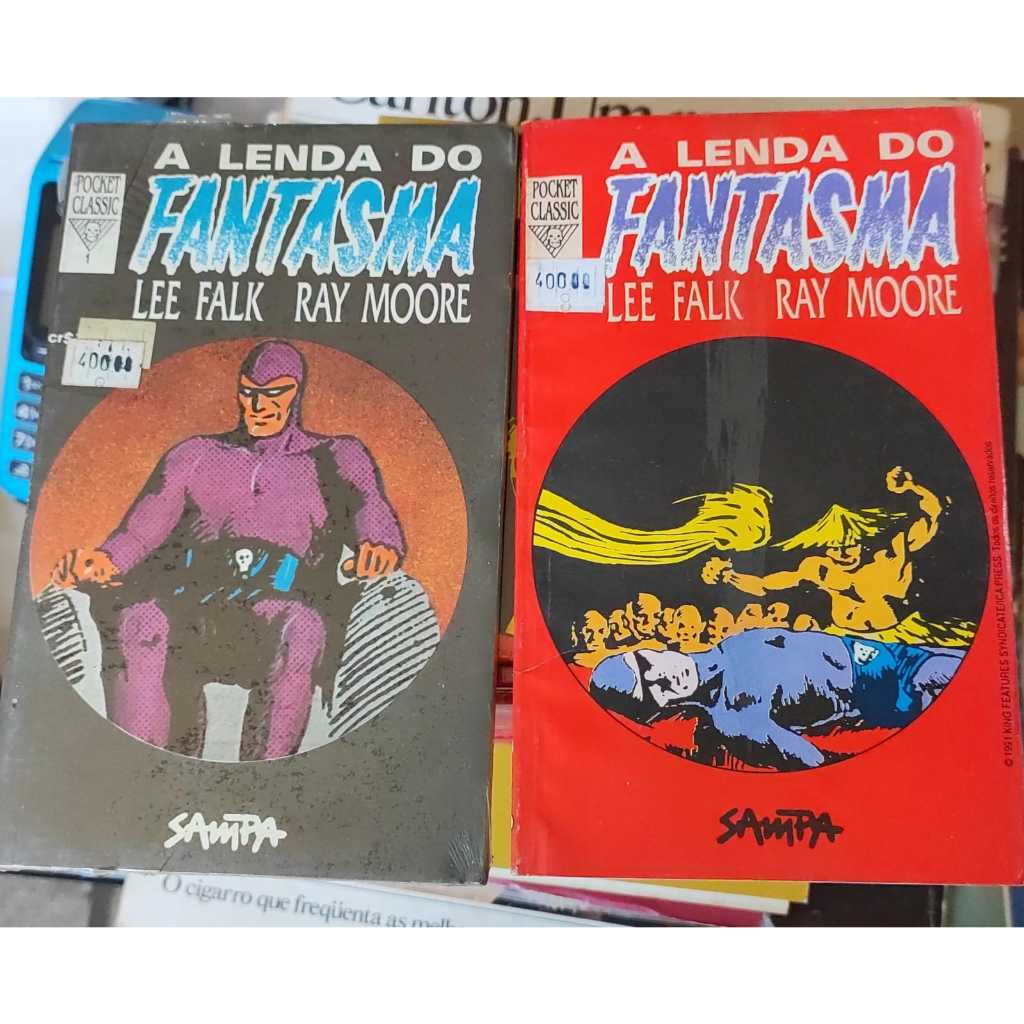 A Lenda do Fantasma - VolumeS 1 e 2 - Os Piratas de Singh - Lee Falk e ...