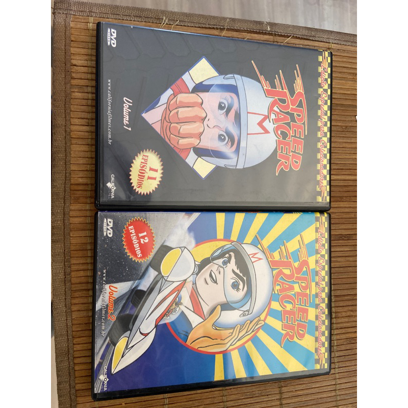 DVD Speed Racer vol. 1 & 2 (original) | Shopee Brasil