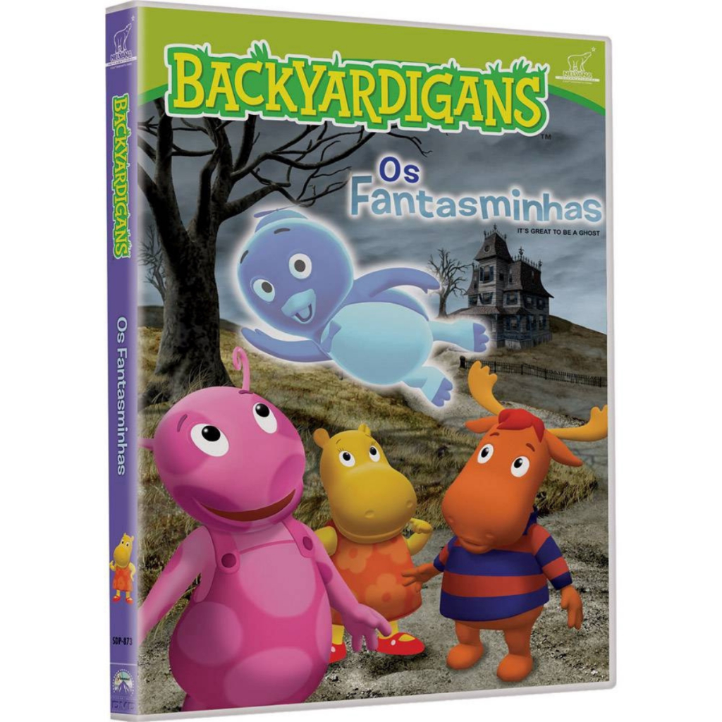 DVD Backyardigans - Os Fantasminhas - amizade - coragem - imaginação ...