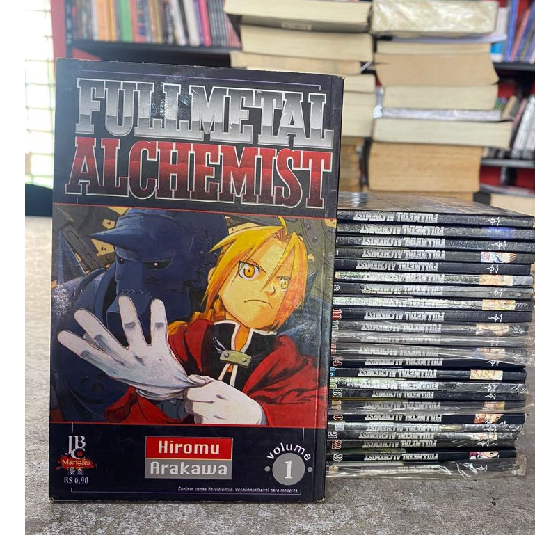 Fullmetal Alchemist Vol.01 ao Vol.24 | Shopee Brasil