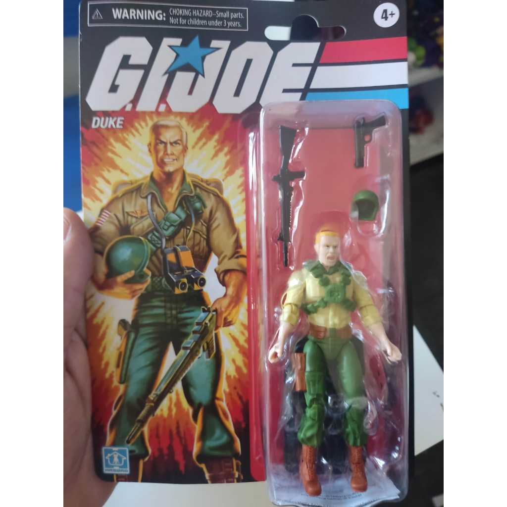 Boneco Gi Joe moderno Duke Hasbro 25th | Shopee Brasil