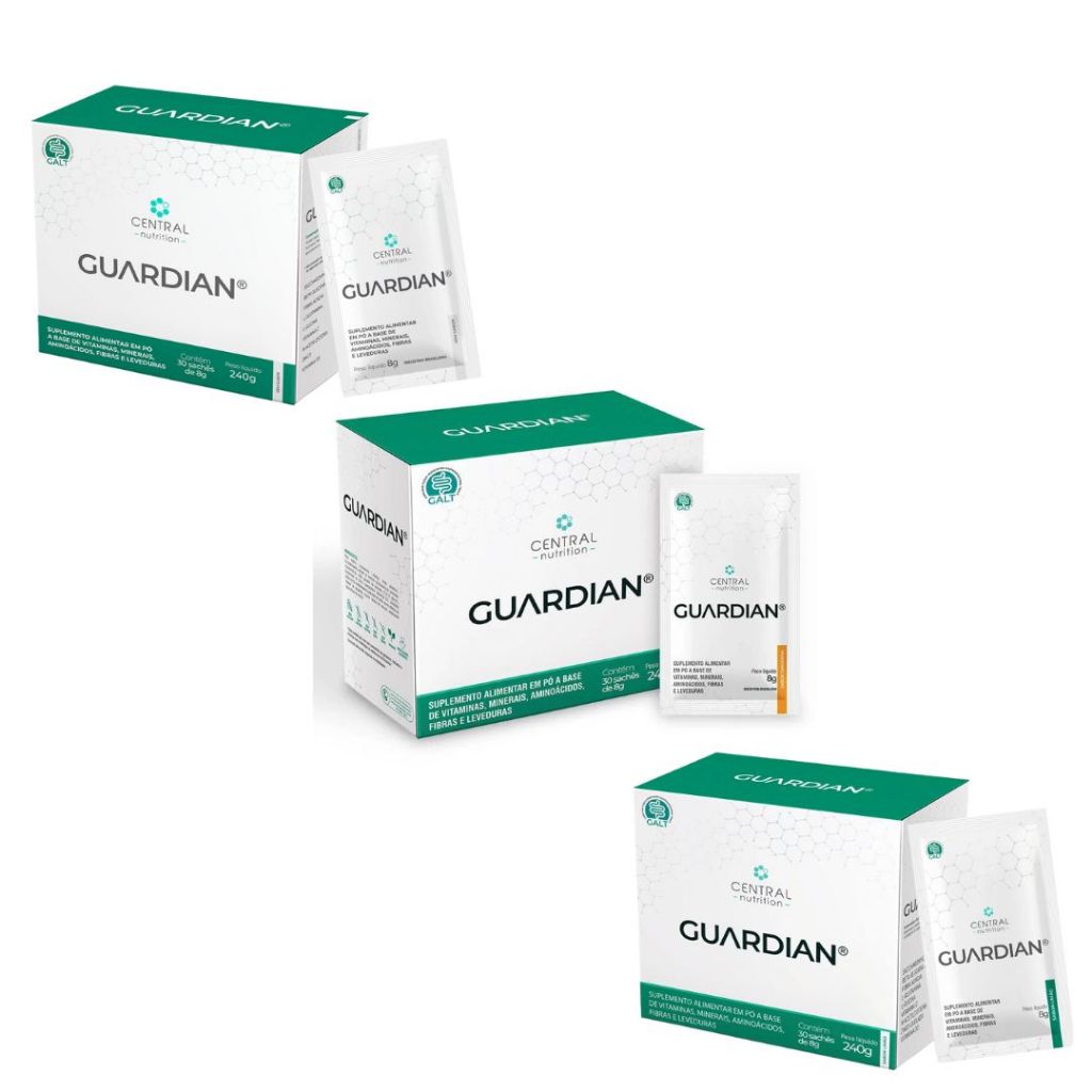 Guardian Vitaminas Essencias Sache C/ 30 Central Nutrition | Shopee Brasil
