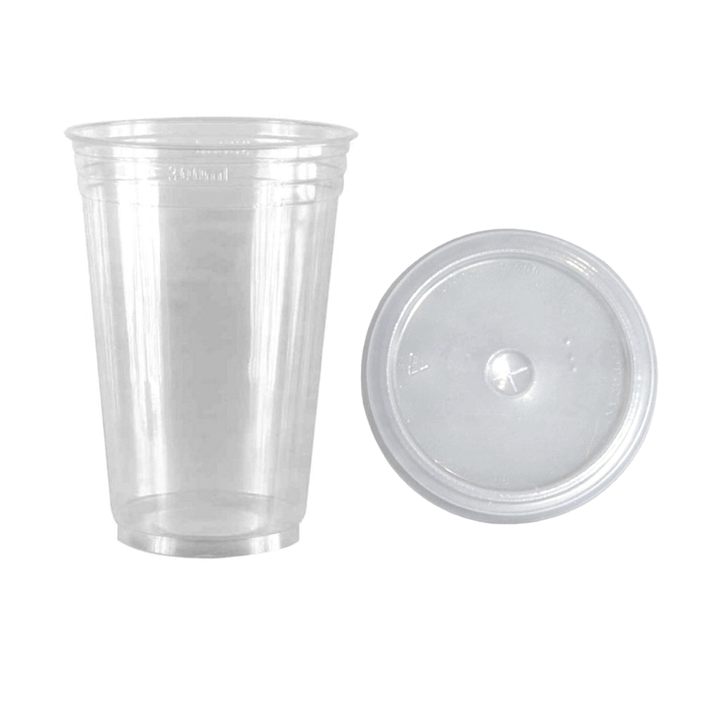Kit Copo Descartável 300ml PP Liso Com Tampa Sem Furo 50 Unidades Copozan | Shopee Brasil
