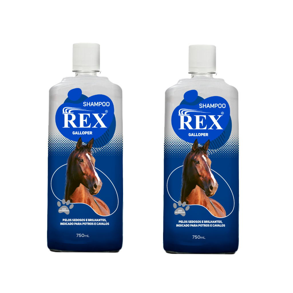 Kit 2 Shampoo Para Pelos De Cavalo Shampoo Condicionador 500 ML ...