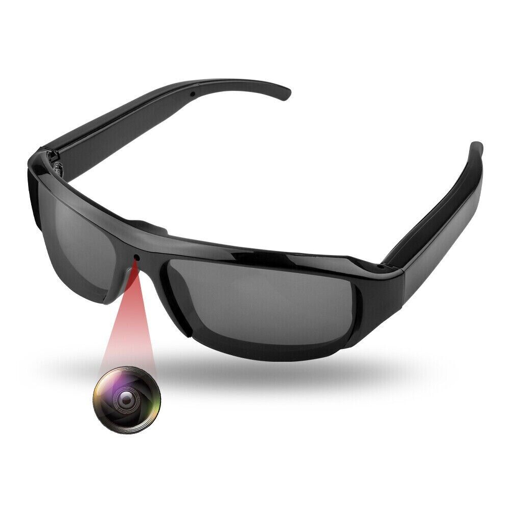 Óculos De Sol Espião Câmera Escondida HD 1080p Discreto Filma Grava ...