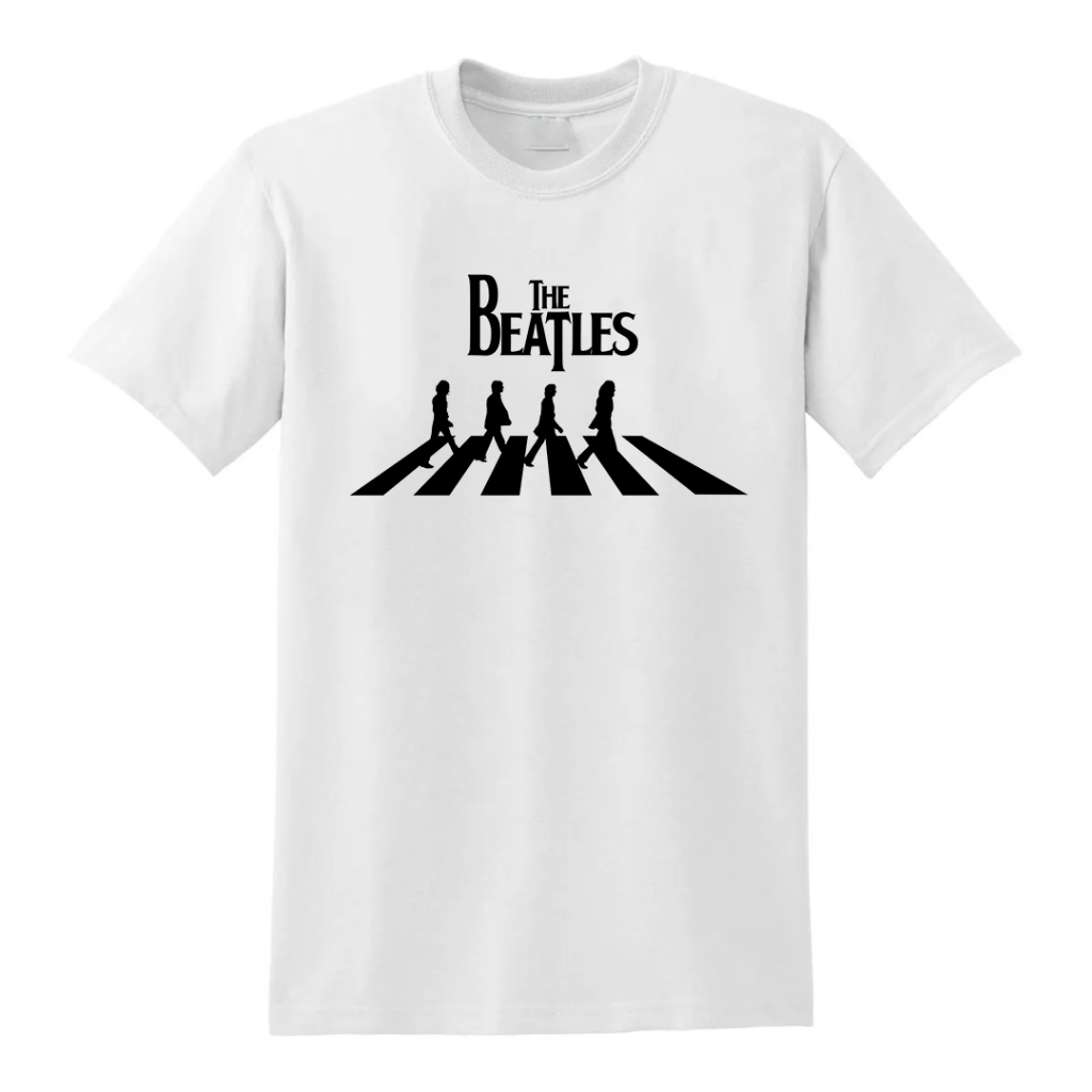 Camiseta The Beatles Rock Now and Then John Lennon Paul Camiseta The Beatles Rock Now and Then John Lennon Paul